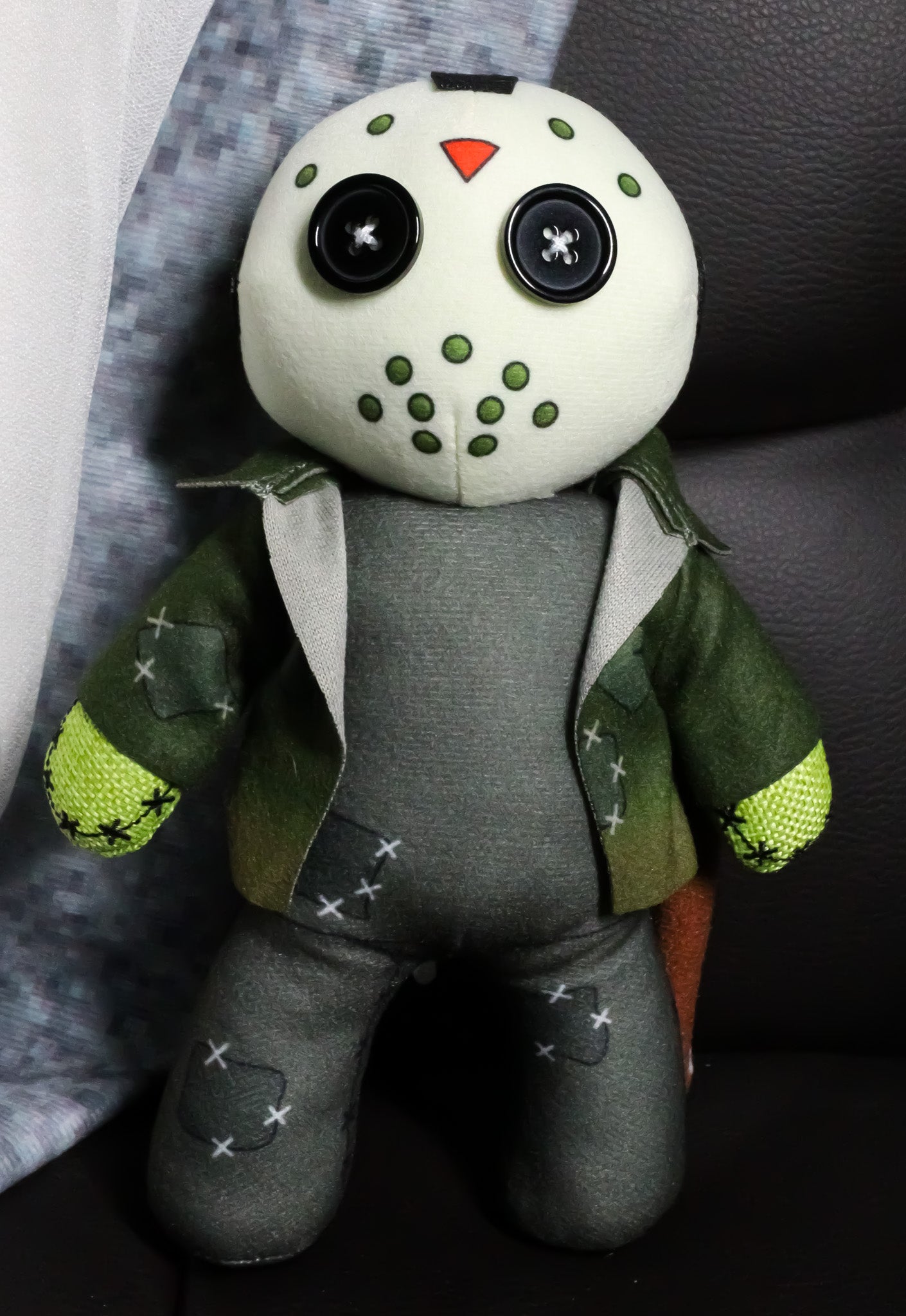 Jason Voorhees Little Jay Pinheadz Voodoo Monster Villain Plush Toy Do– Ebros Gift