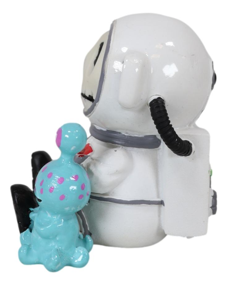 Furrybones Cosmo The Space Explorer Astronaut With ET Alien Furry Bone– Ebros Gift