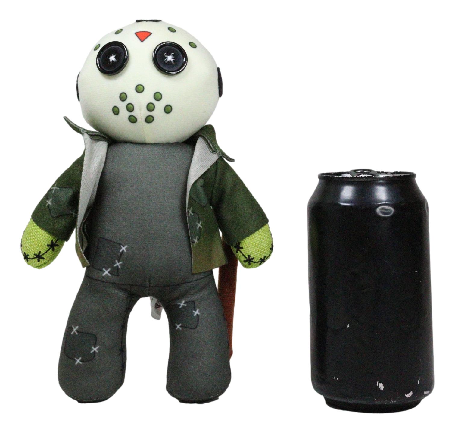 Jason Voorhees Little Jay Pinheadz Voodoo Monster Villain Plush Toy Do– Ebros Gift