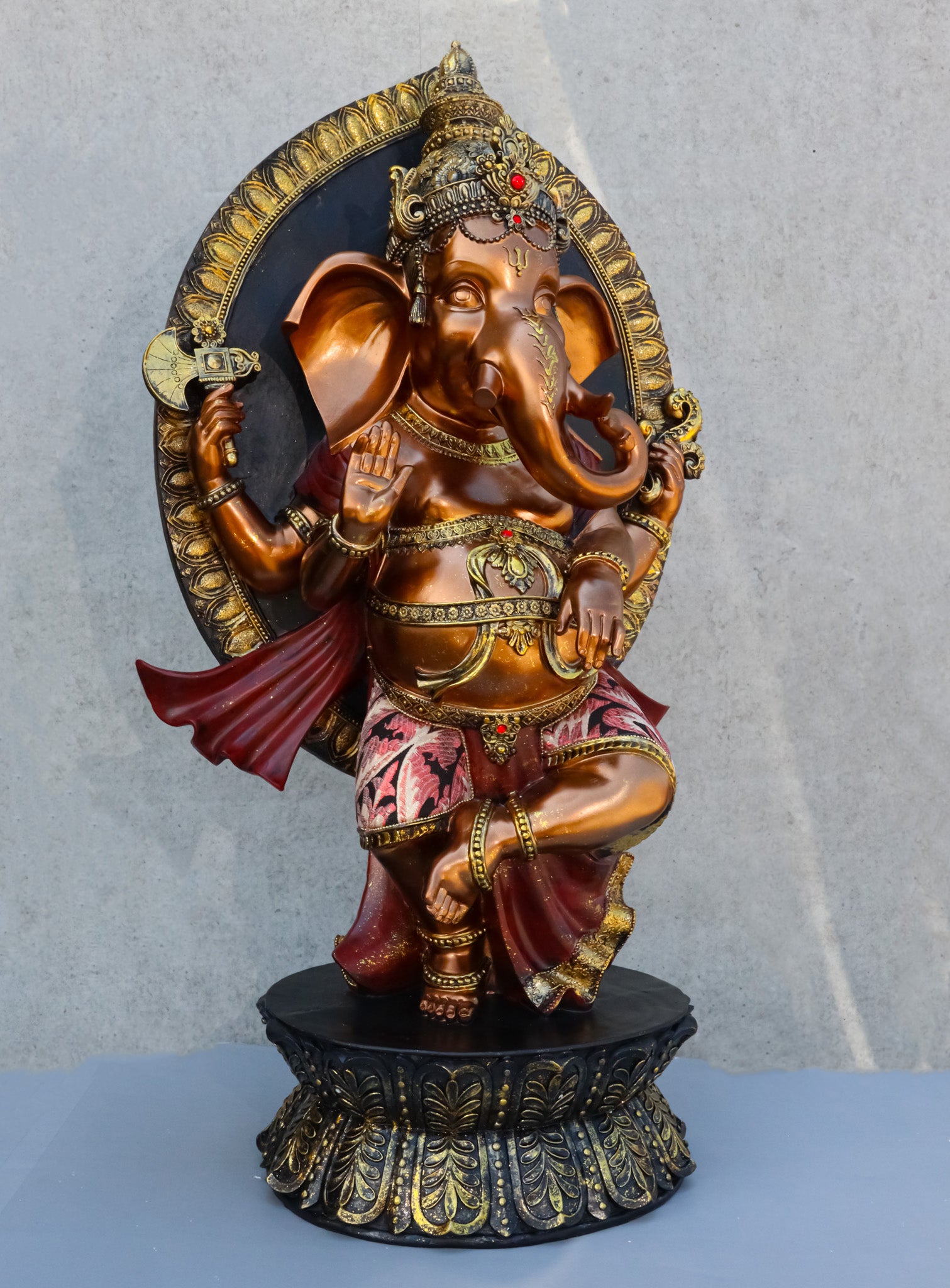 Ebros Large 28.5" Tall Hindu Supreme God Dancing Avatar Nritya Ganesha ...