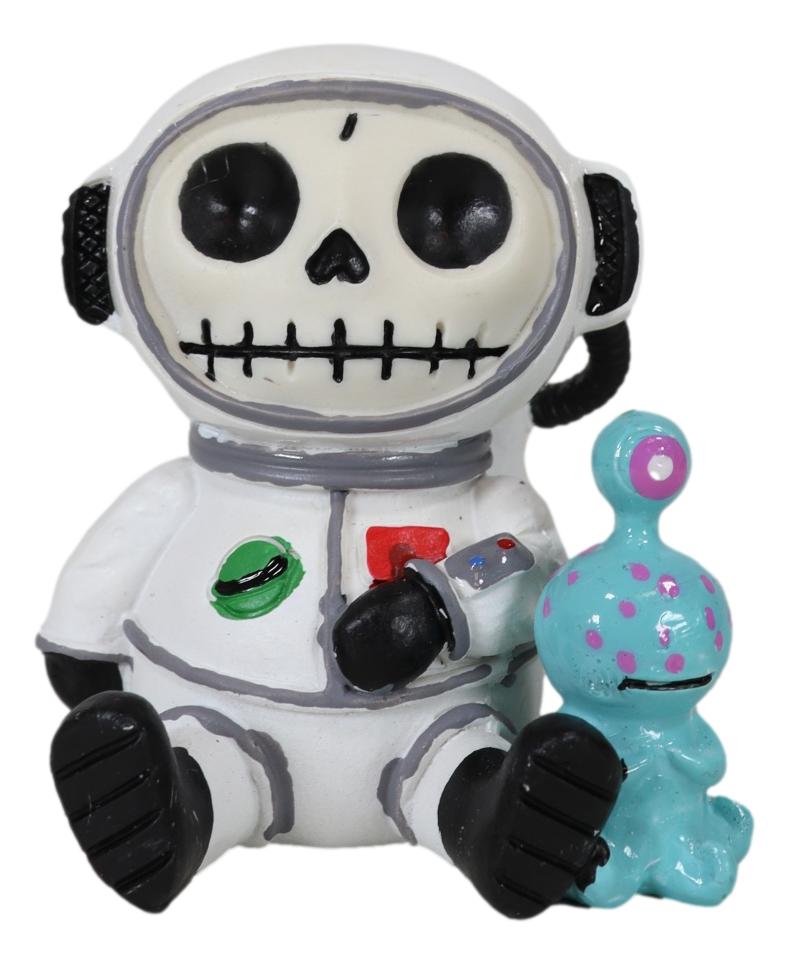 Furrybones Cosmo The Space Explorer Astronaut With ET Alien Furry Bone– Ebros Gift