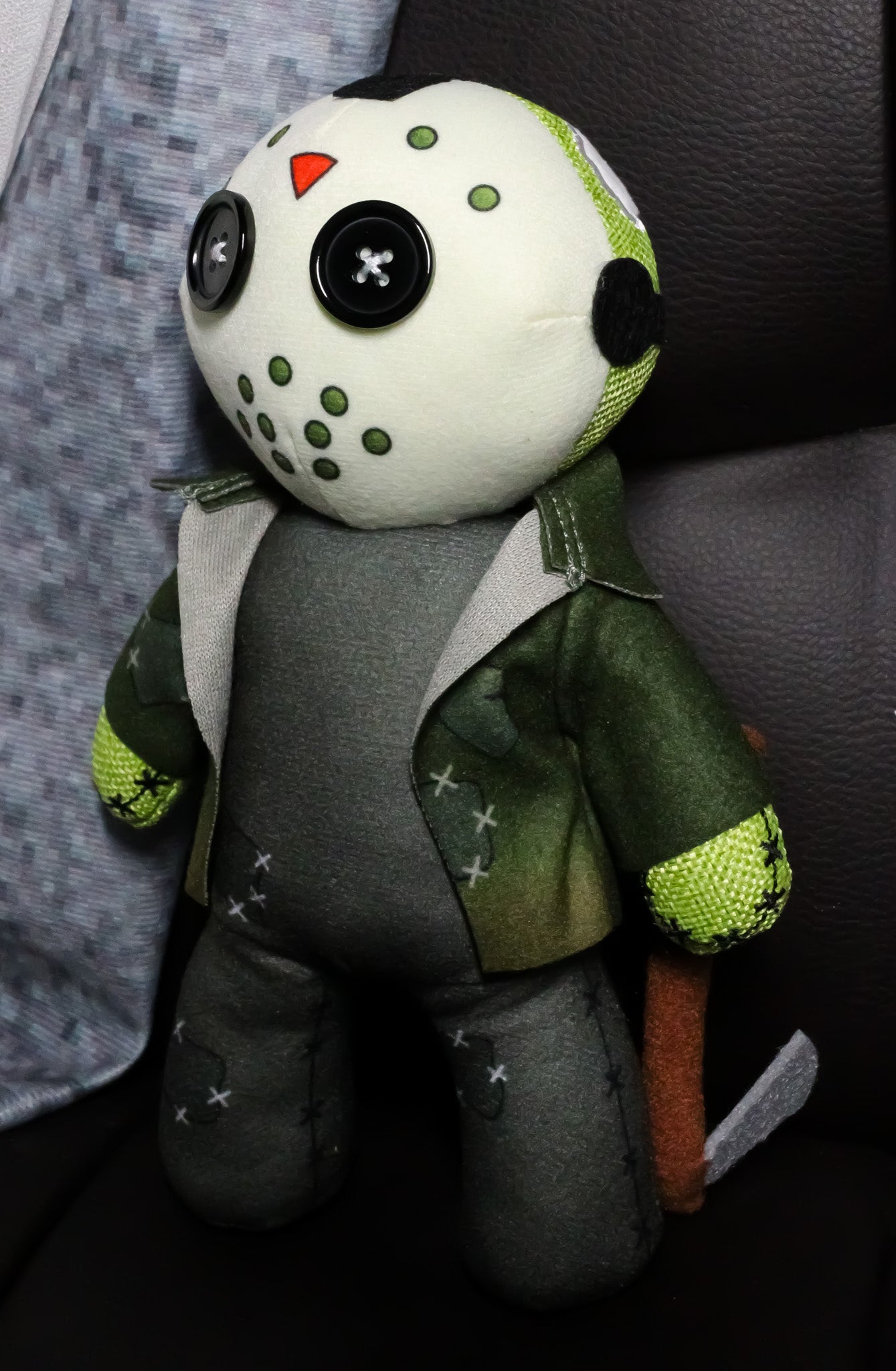 Jason Voorhees Little Jay Pinheadz Voodoo Monster Villain Plush Toy Do– Ebros Gift