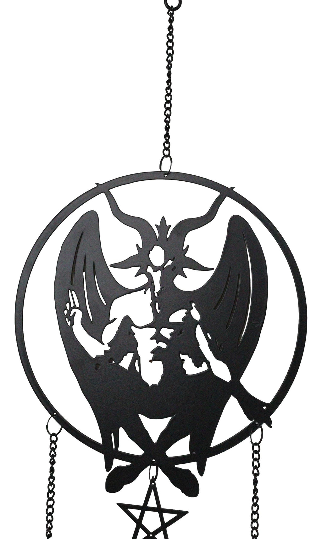 Macabre Wicca Sabbatic Goat Baphomet Pentagram Wall Hanging Decoration ...