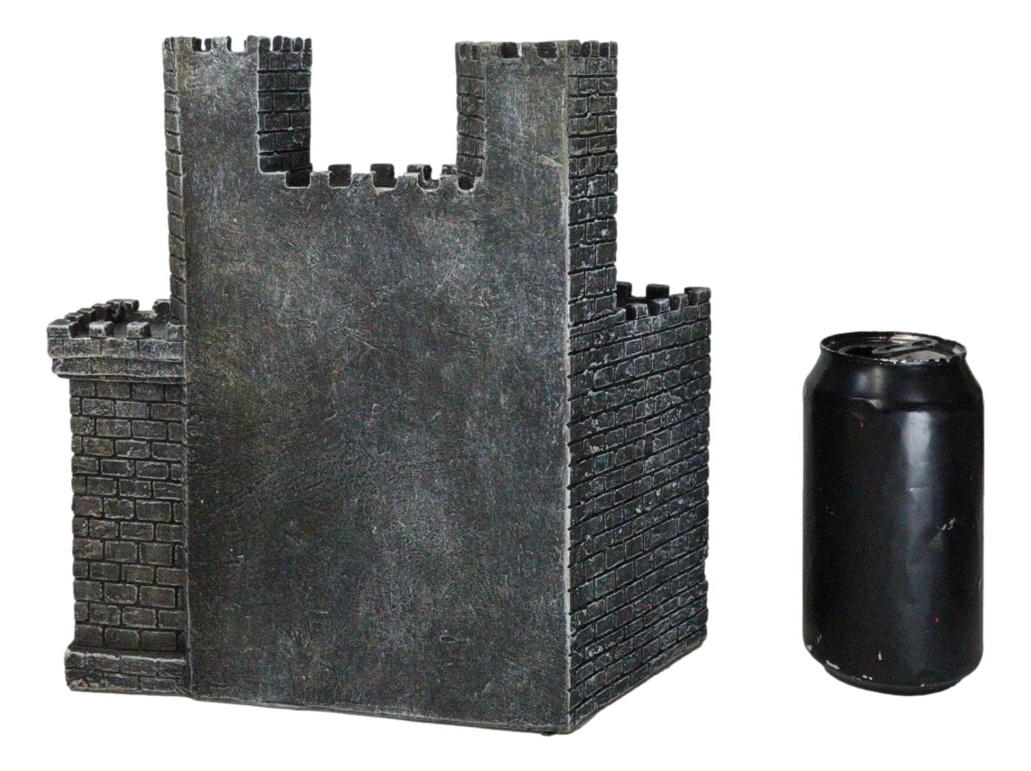 Medieval Castle Fortress Display Stand And 12 Mini Crusader Knights Fi ...