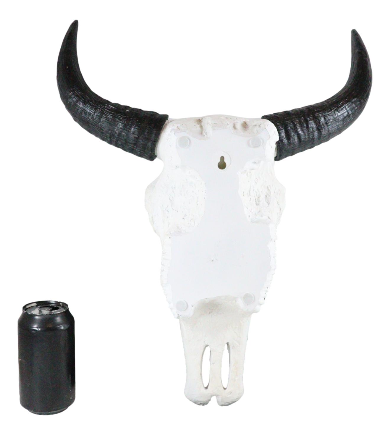 Southwest Great Plains Bison Ox Steer Bull Stencil Tooled Skull Wall D ...