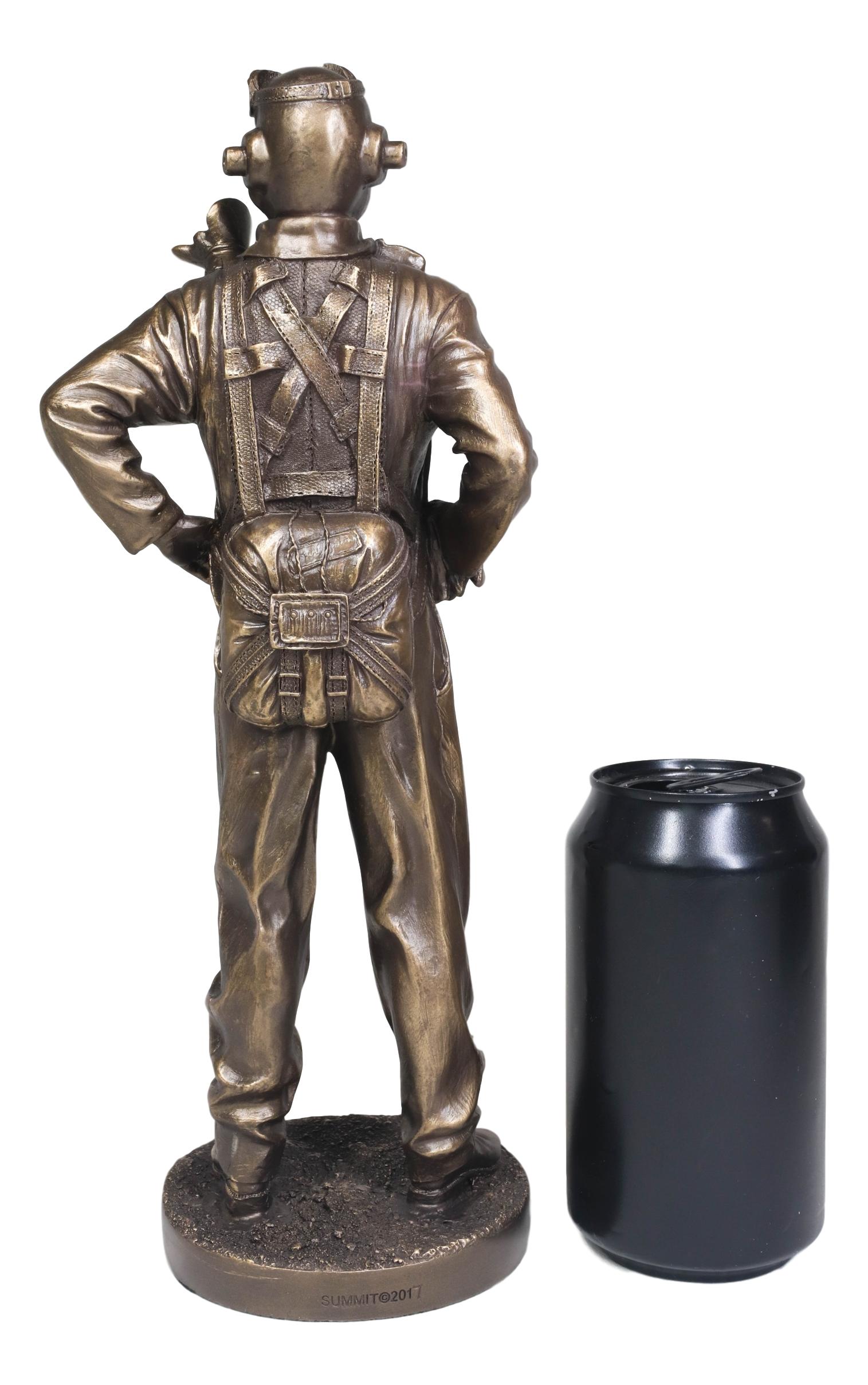 World War II Airman Aircraft Carrier Fighter Jet Pilot Statue Battle O ...