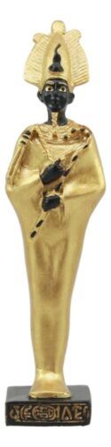 Egyptian God Of The Afterlife Osiris Dollhouse Miniature Statue Gods O ...