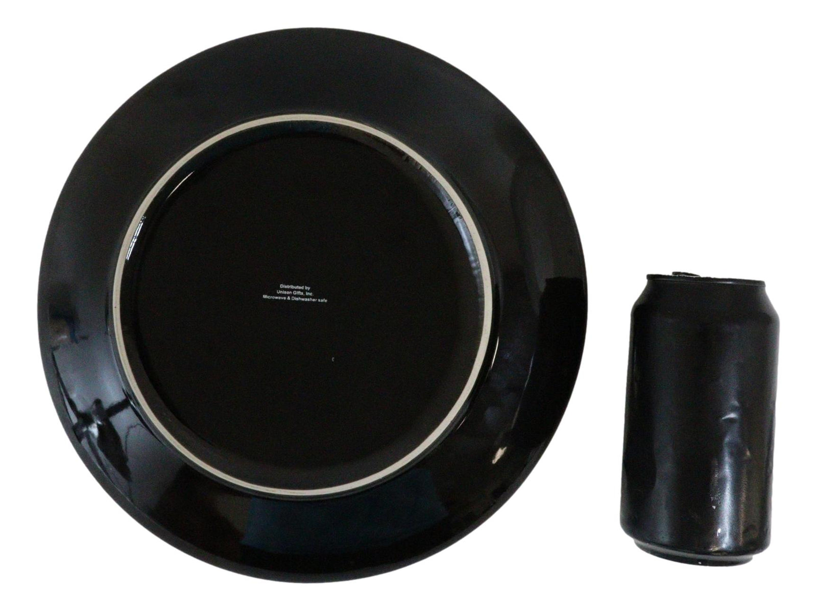 Ebros Forest Giant Emperor Bull Elk Large Round Dinner Plate Set of 2 ...