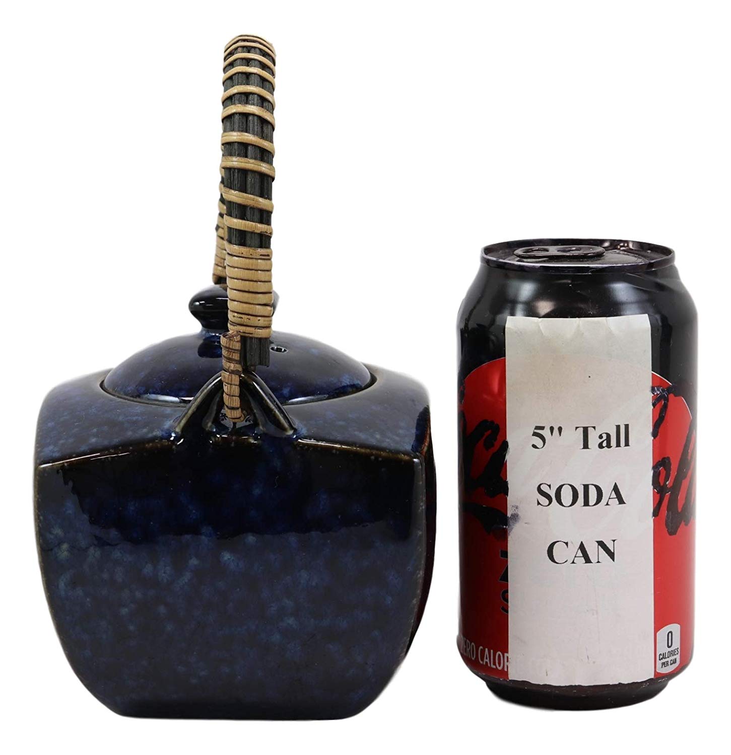 Ebros Japan Made Tombo Dragonfly Midnight Blue 20oz Porcelain Tea Pot ...