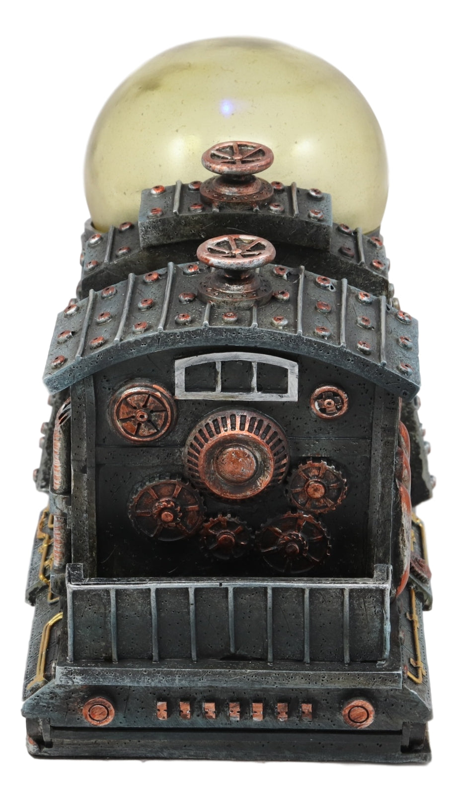 Ebros Vintage Design Ironstar Steampunk Locomotive Engine Train Statue ...