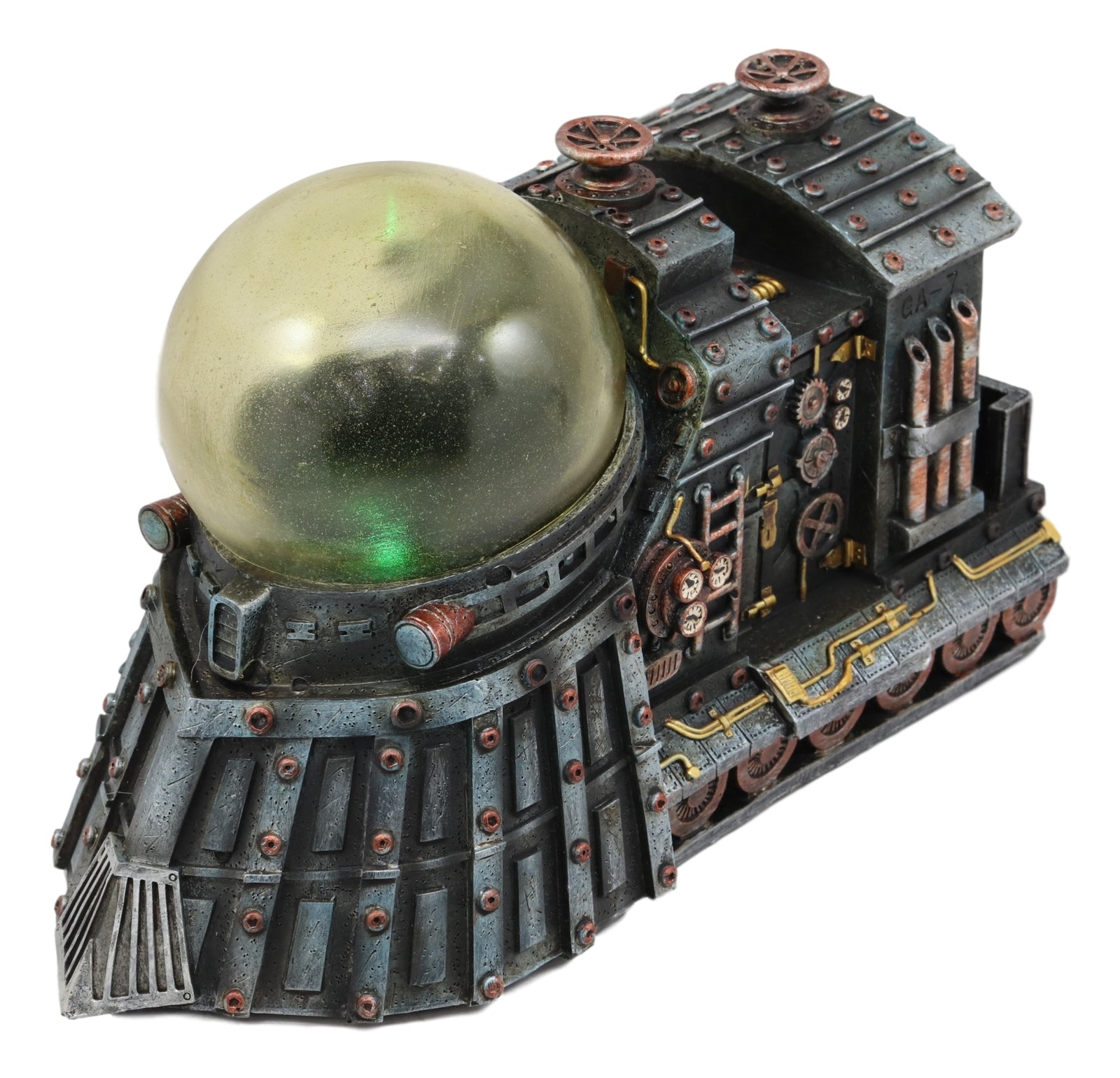 Ebros Vintage Design Ironstar Steampunk Locomotive Engine Train Statue ...
