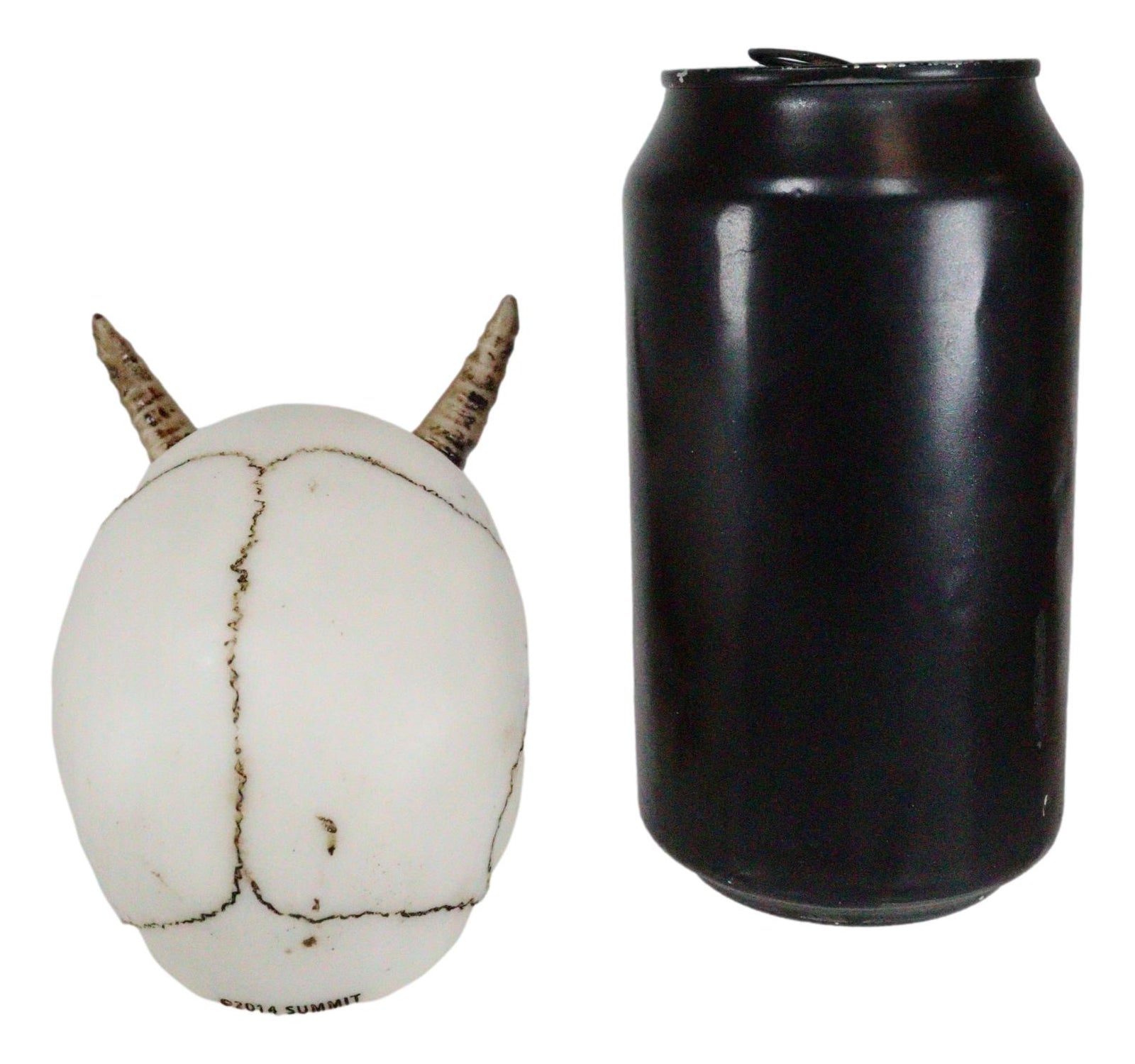 Ebros Gift Small Goat Horned Demon Skull Statue Hell Spawn Skeleton ...