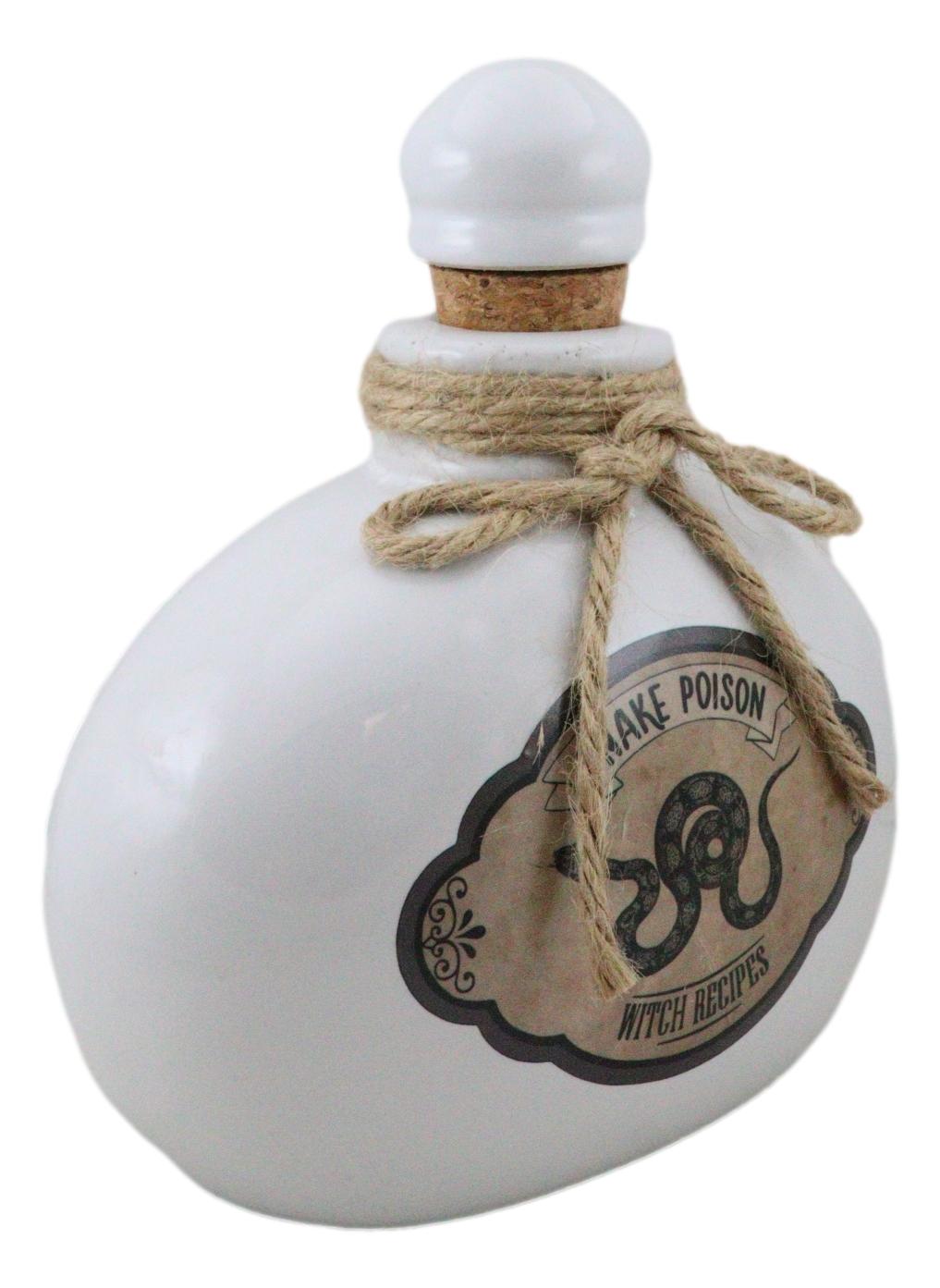 Ceramic Serpent Snake Poison Witch Recipes Mad Doctor Poison Prop Poti ...