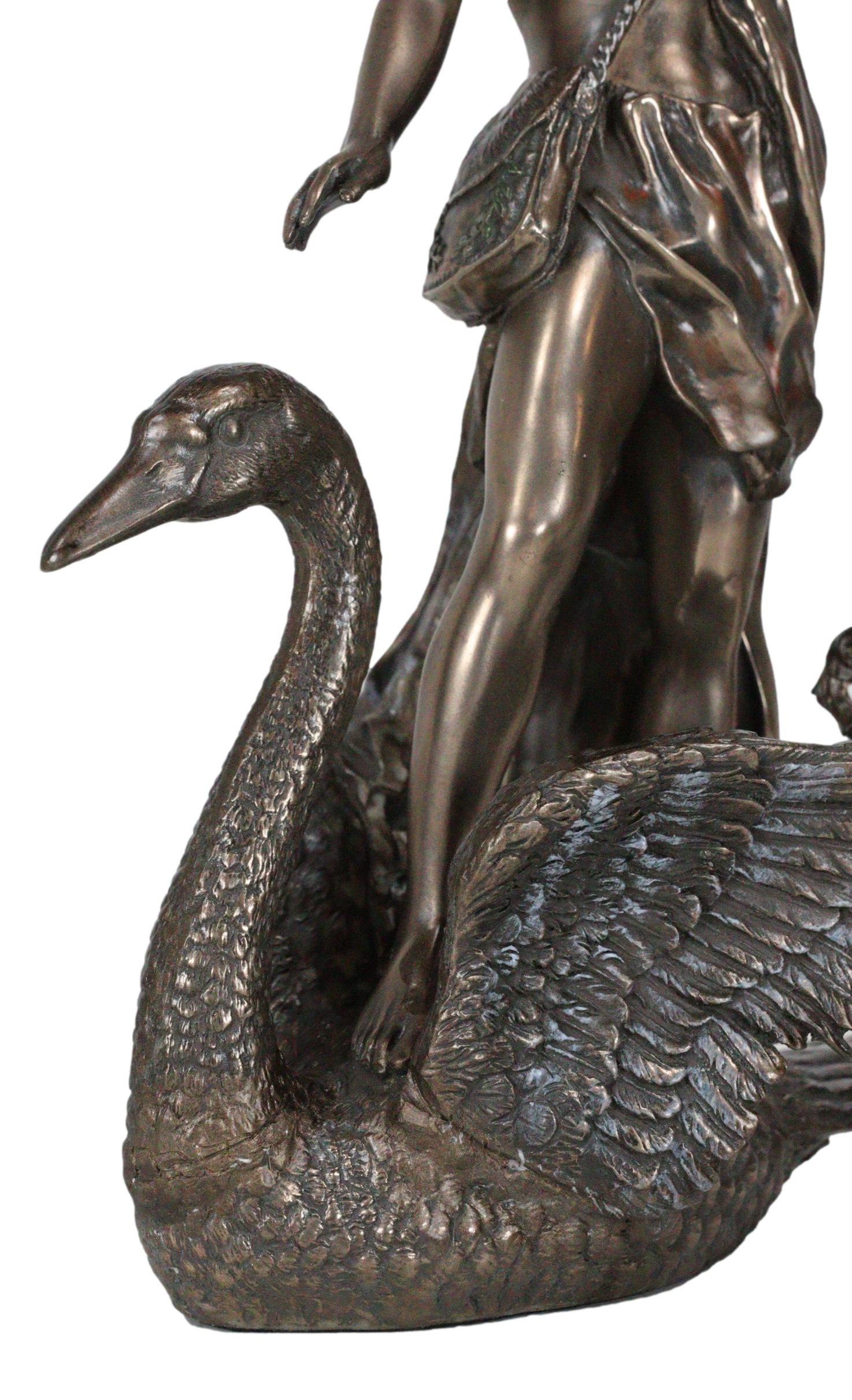 Ebros Gift Greek Olympian Oracular God Apollo Riding A Swan Statue ...