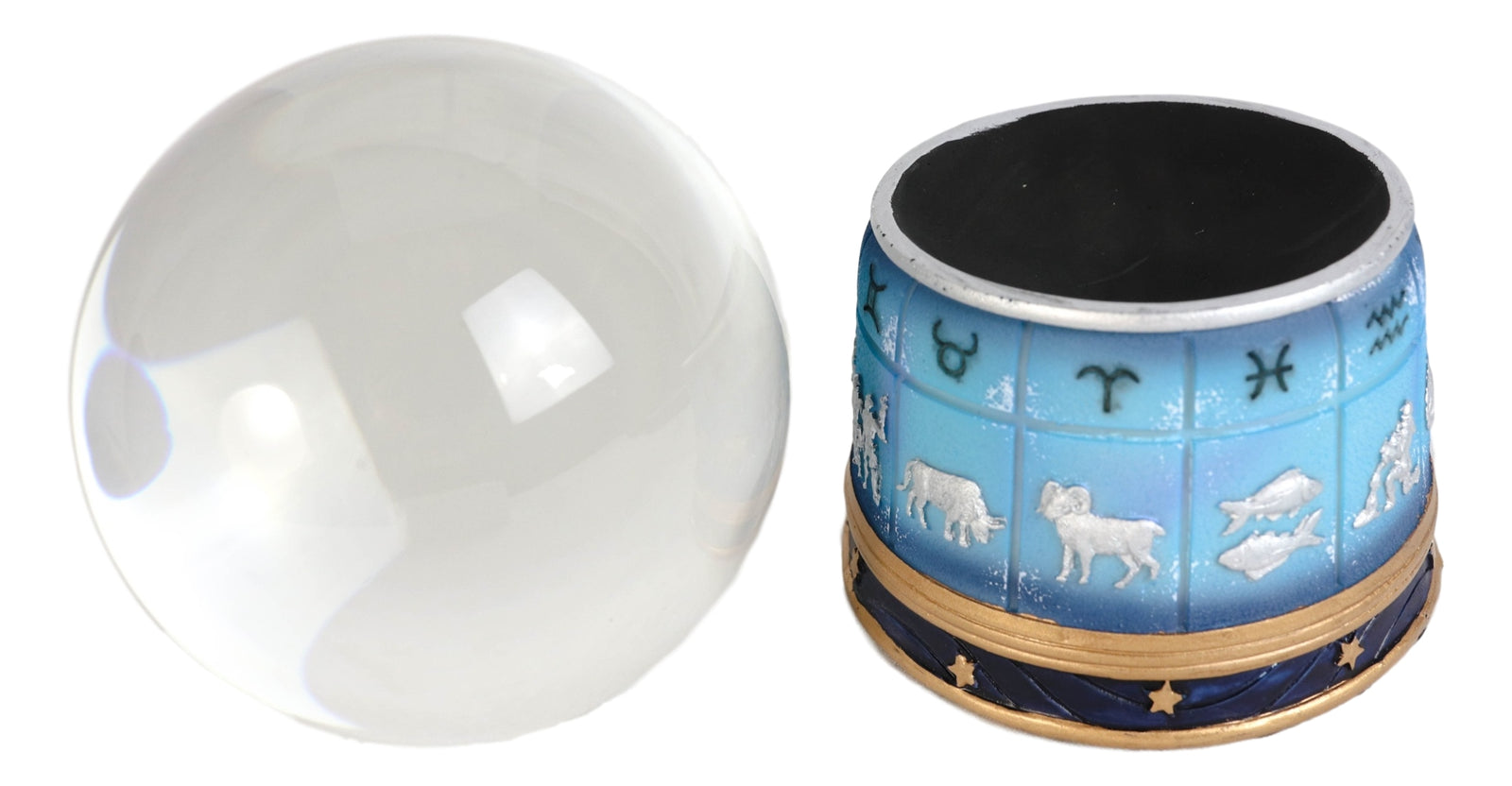 Ebros Gift Greek Astrology 12 Horoscope Zodiac Signs Dome Base And ...