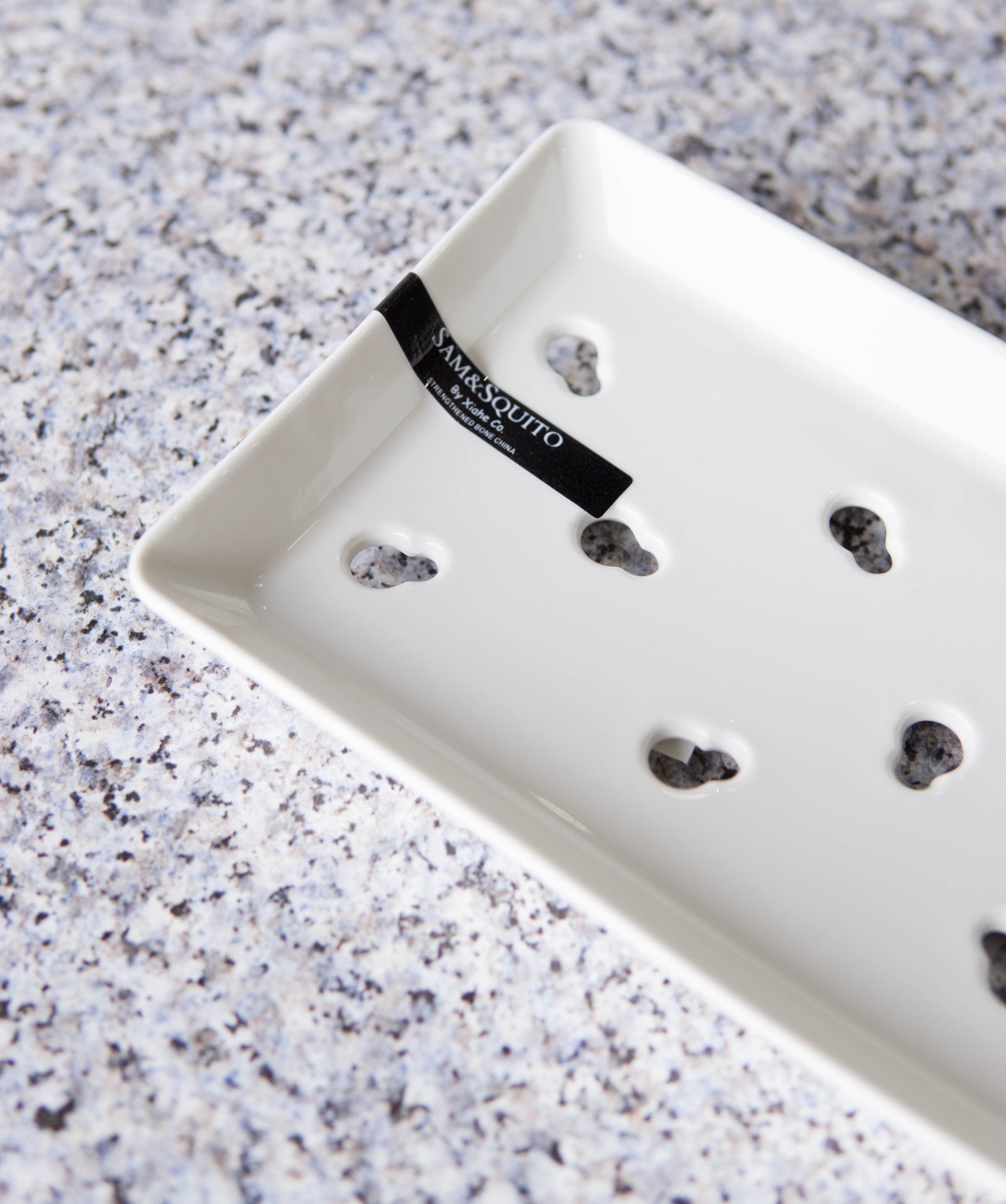 Set of 6 White Japanese Neta Zara Ceramic Sushi Case Chef Drip Plate 8 ...