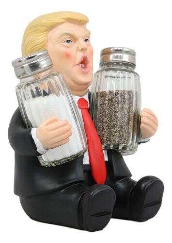 Ebros Make Flavor Great Again US President Trump Salt & Pepper Shakers ...