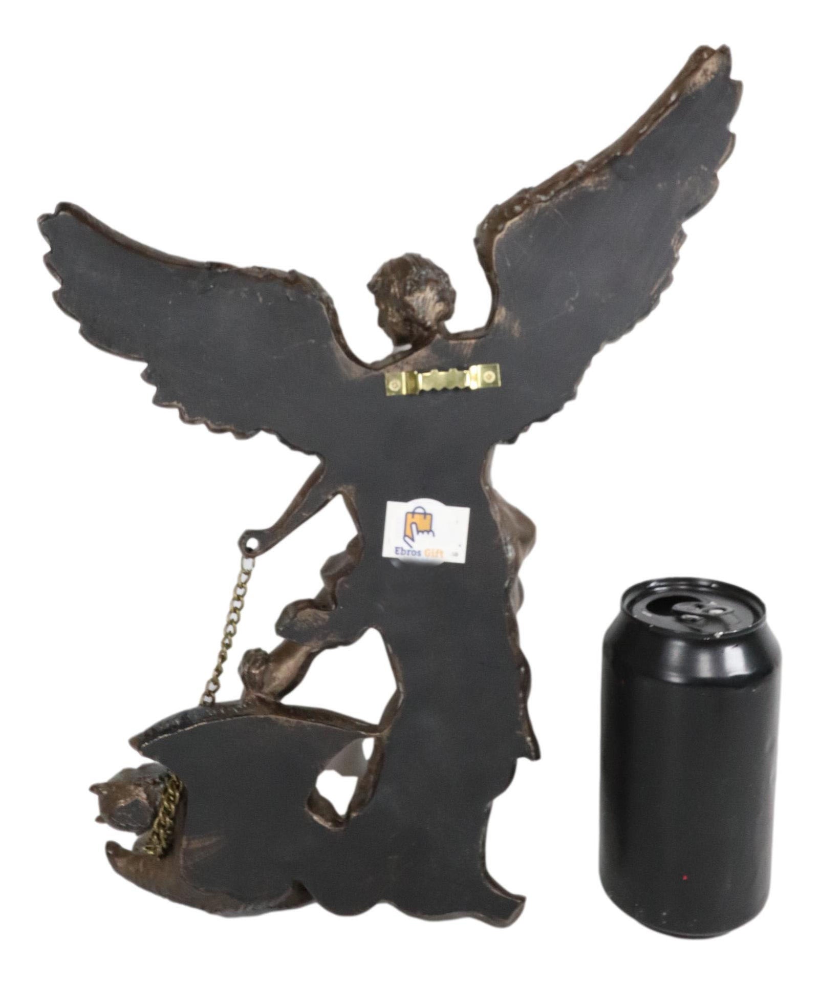 Ebros Gift Ebros Archangel Saint Michael Slaying Chained Lucifer Satan ...