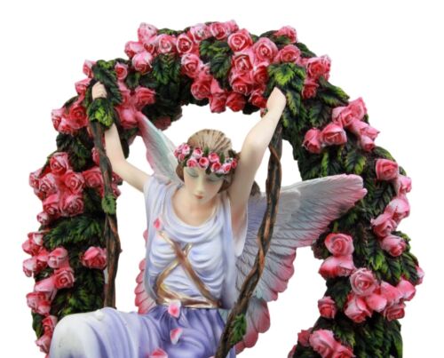 Large Sheila Wolk The Gatekeeper Guardian Angel of Heaven Figurine Sta ...