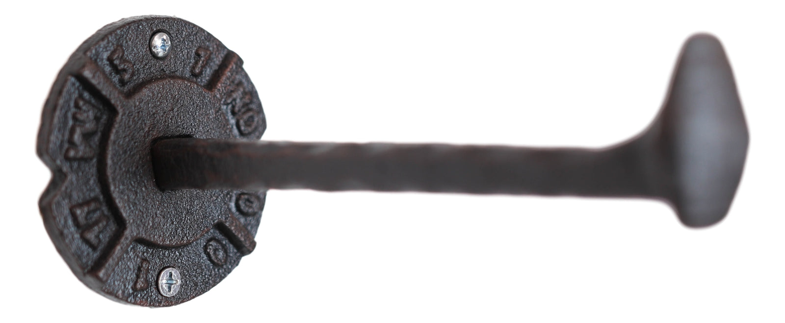 Cast Iron Rustic Western Long Railroad Nail Spike Wall Hanger Coat Hoo ...