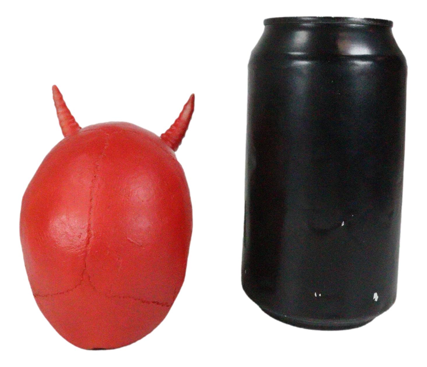 Small Red Horned Demon Skull Hell Spawn Skeleton Inferno Imp Macabre F ...