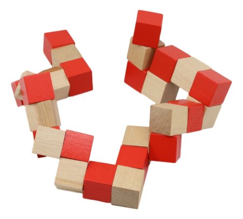 Ebros Frank Lloyd Wright Cube 3D Puzzle 2.25" H Wooden Puzzles Brain E ...