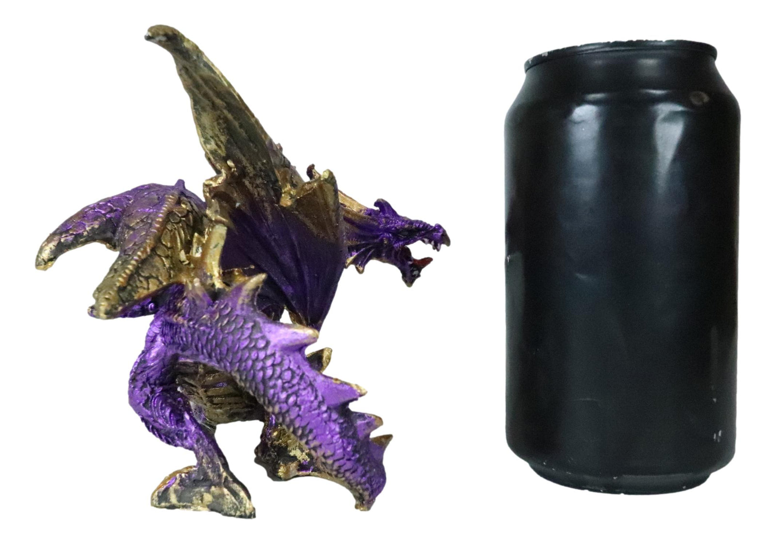 Ebros Gift Metallic Purple And Gold Fantasy Double Headed Hydra Dragons ...