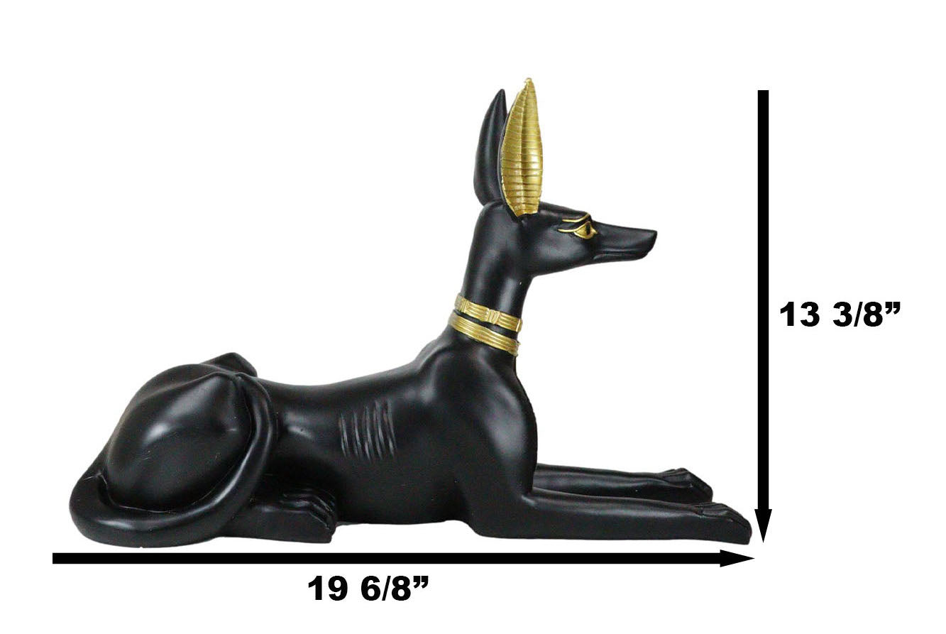 Ebros Gift Ebros Large Ancient Egyptian Anubis Statue 19.75" Long