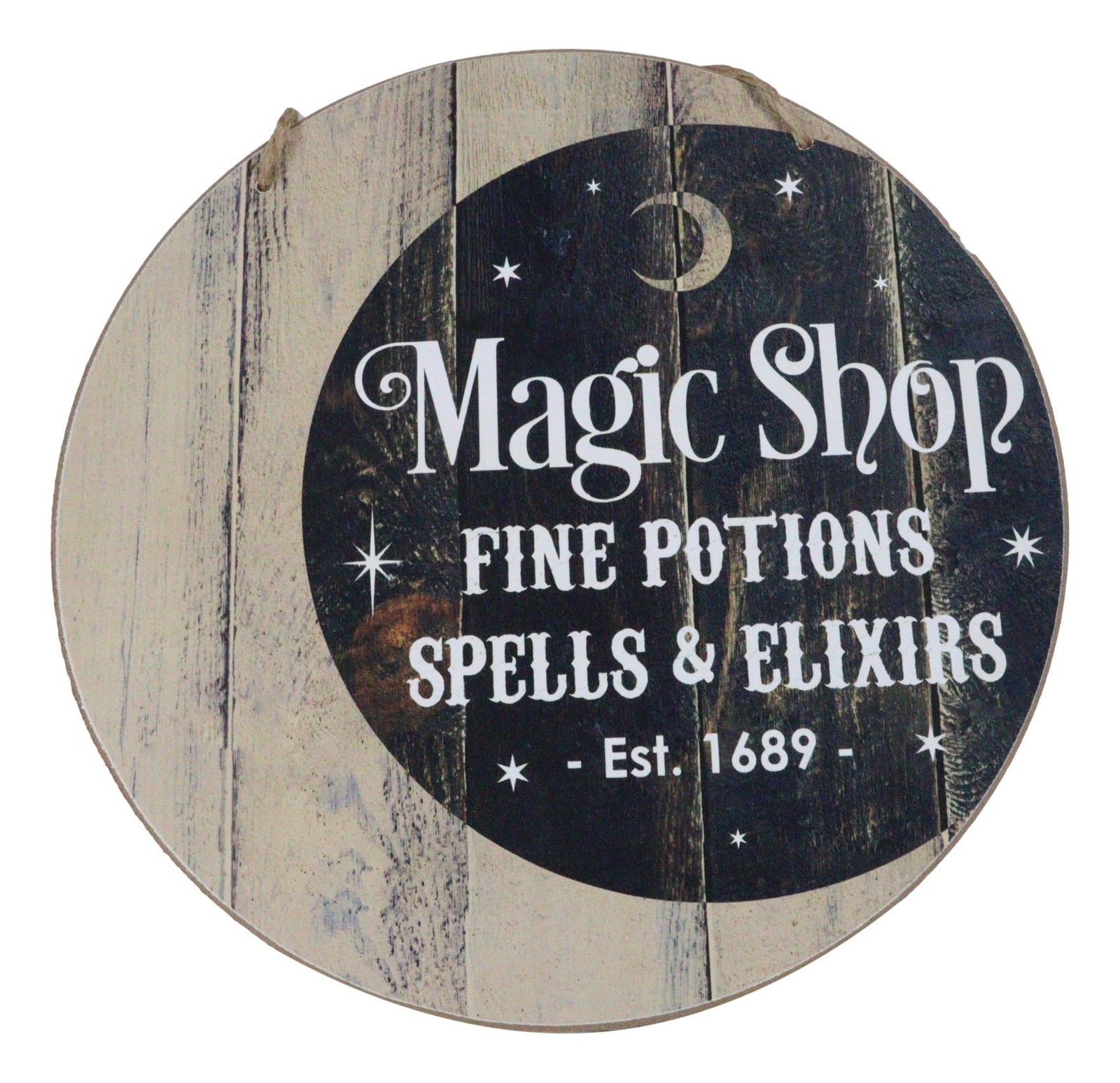 Wicca Witch Magic Shop Fine Potions Spells & Elixirs MDF Wood Wall Sig ...
