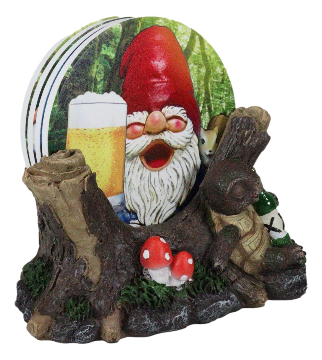 Life of The Party Gnome Toast And Drunk Turtle Tortoise Coasters And H ...