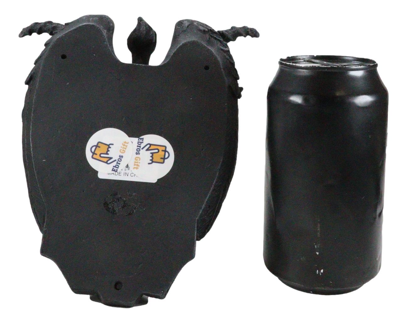 Divine Horned Sabbatic Goat Idol Samael Lilith Baphomet Wall Beer Bott ...