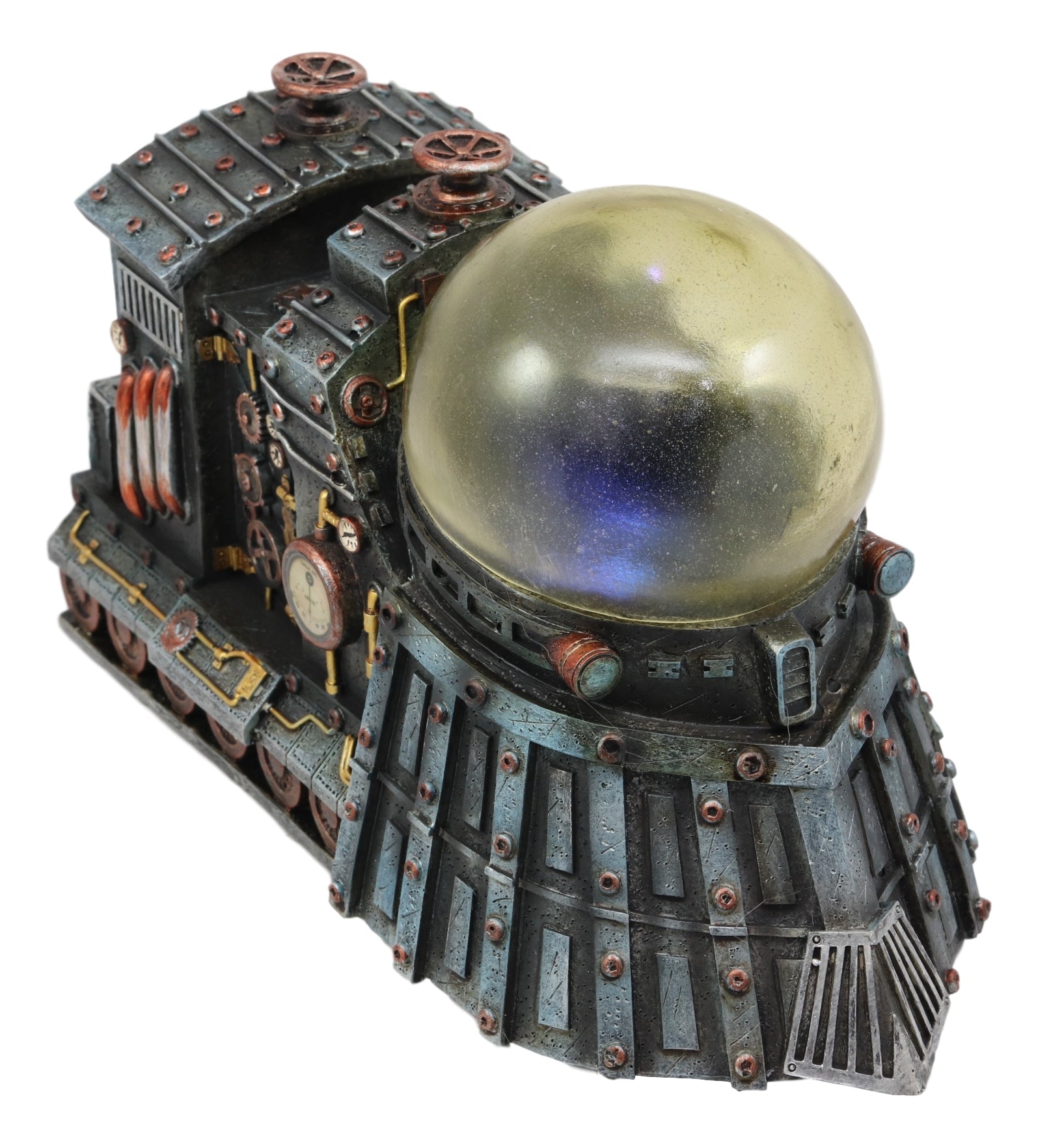 Ebros Vintage Design Ironstar Steampunk Locomotive Engine Train Statue ...