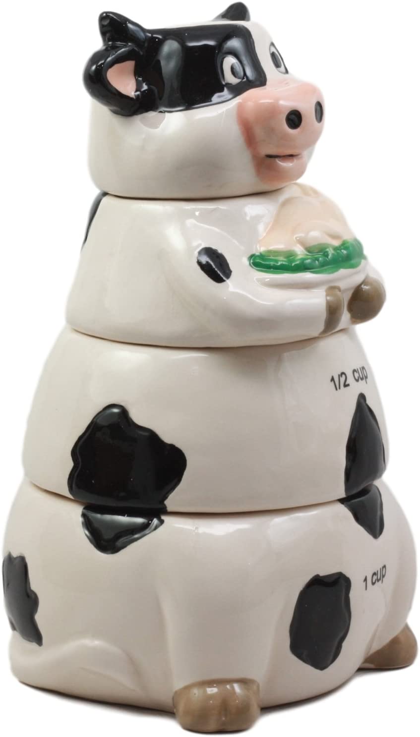 Ebros Gift Ebros Bovine Cow Serving Roasted Chicken Measuring Cups Set ...